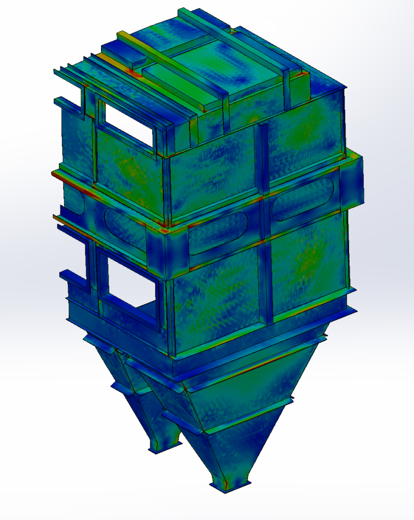 Arka Engineering Ltd. - Baghouse Pressure Rating FEA